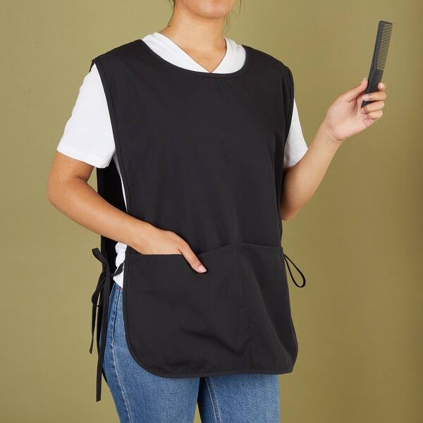 3 Pack Universal Cobbler Apron, Unisex Smocks with 2 Pockets (19 x 28 ...