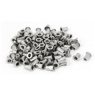 M3 x 0.5mm 304 Stainless Steel Stripe Blind Rivet Nut Insert Nutsert ...