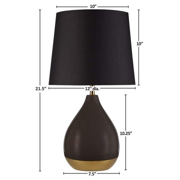 510 Design Liora 2-Tone Ceramic Table Lamp Set of 2 - Bed Bath & Beyond ...