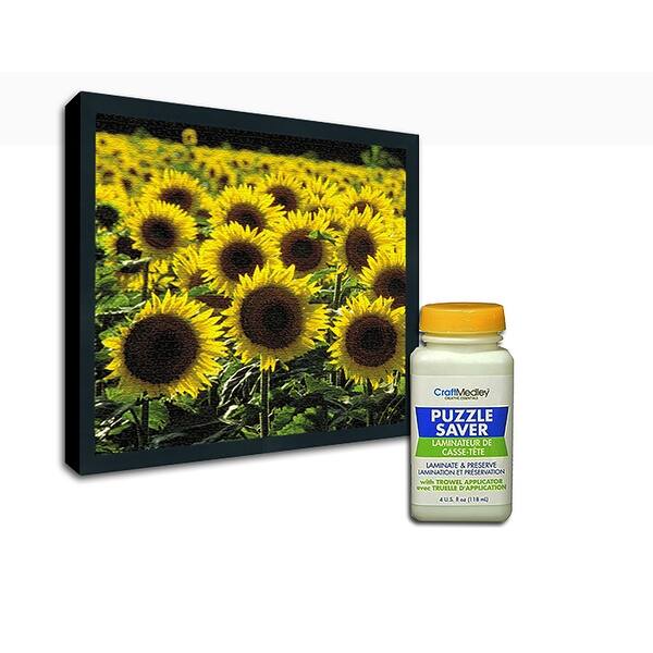 Jigsaw Puzzle Frame Kit - For 19x19 Inch Puzzles - Craft Medley Puzzle ...