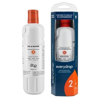 2pack Whirlpool's 484010678059 Water filter EveryDrop 2 Refrigerator ...
