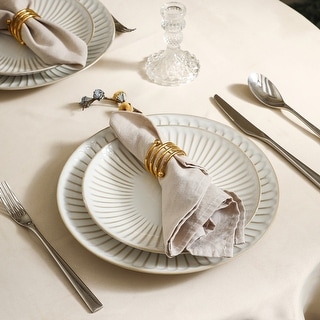 Stone Lain Linea Stoneware Dinnerware Set - Bed Bath & Beyond - 42332787