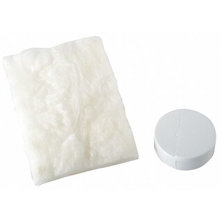 Insulated Fitting Cover: End Cap, Fits 6 1/8 in Max. O.D., Fiberglass ...