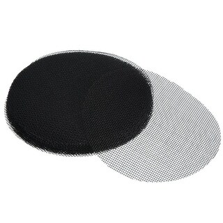 50pcs Flower Pot Hole Mesh Pad, 4" Round Bonsai Pot Bottom Grid Mat ...