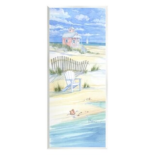 Stupell Beachside Vacation Home Shoreline Wall Plaque, Design By Paul ...