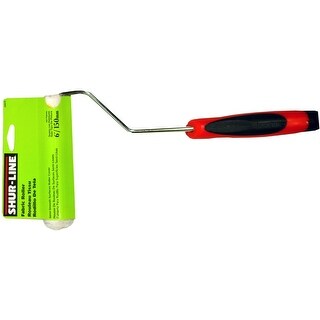 Shur-Line 04915C Premium Fabric Mini Roller With Handle, 6" - Bed Bath ...