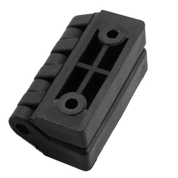 5 x Plastic Rectangle Folding Furniture Cupboard Cabinet Door Hinge ...