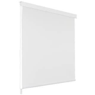 vidaXL Roll-up Shower Curtain Bathroom Bath Roller Curtain with Pull ...