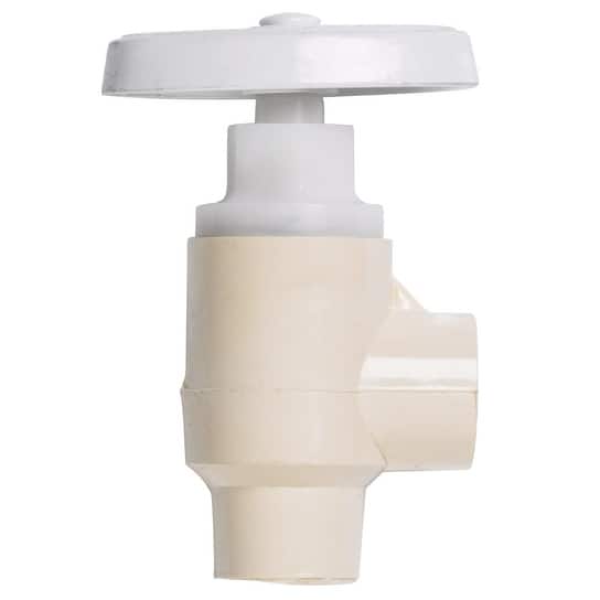 Genova 53066 CPVC Angle Stop Valve, 1/2" - Bed Bath & Beyond - 19993222