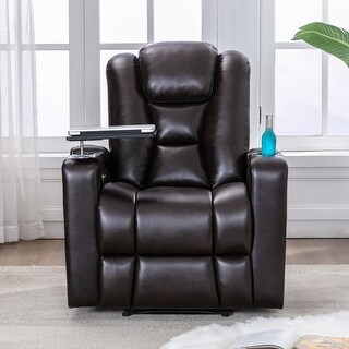 Power Motion Recliner with 360°Swivel Tray Table - Bed Bath & Beyond ...