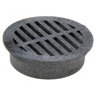NDS 40 Round Structural Foam Polyolefin Grate with UV Inhibitor, 6 ...