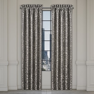 J. Queen New York Bolero Silver Window Panel Pair - Bed Bath & Beyond ...
