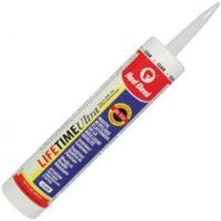 Red Devil 0128CA Lifetime Ultra Acrylic Latex Caulk, Clear, 10.1 Oz ...