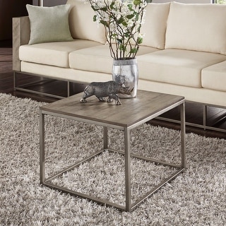 Lecce Square End Table by iNSPIRE Q Modern - Bed Bath & Beyond - 40705532