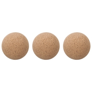 3 Pcs Wine Cork Ball, Wooden Cork Ball Stopper Cork Caps Stoppers - Bed ...