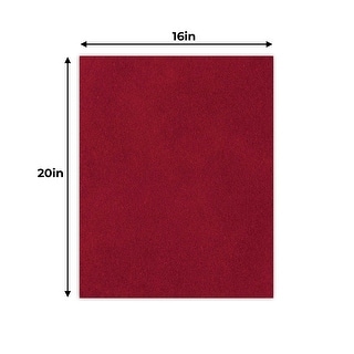 Red Suede Texture 16x20 Backing Board - Uncut Photo Mat Board - Bed ...