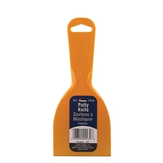 Homax 40-00030 Heavy Duty Plastic Putty Knife, Yellow, 3" - Bed Bath ...