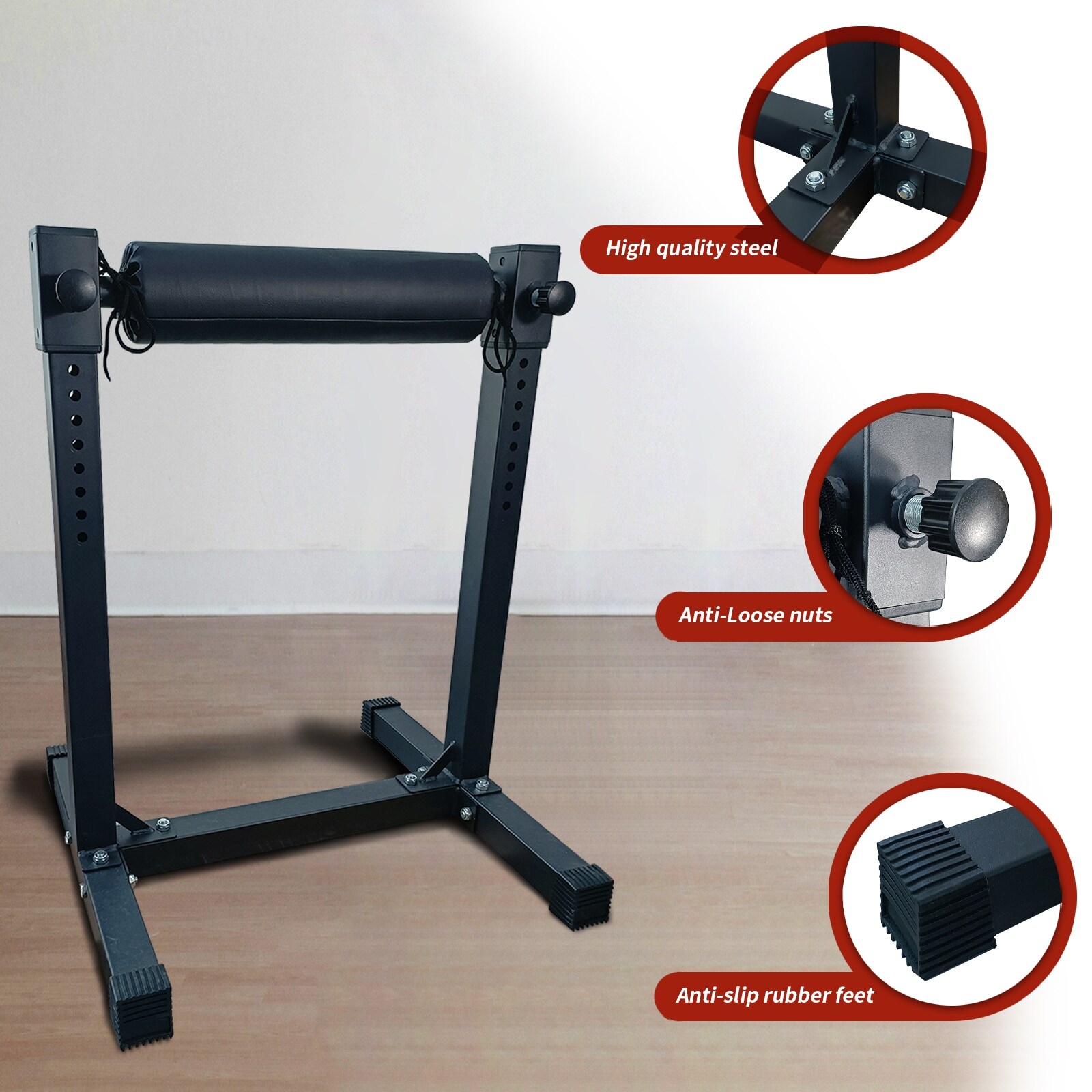 Bulgarian Split Squat Stand Soozier , , 12-Level Single Leg Squat Stand