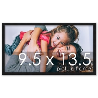 9.5x13.5 Frame Black Modern Minimalist - Modern Wood Picture Frame ...