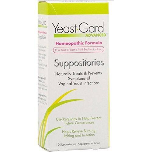 Women's Health Yeast-Gard Advanced Suppositories - 10 Suppositories - 3 ...