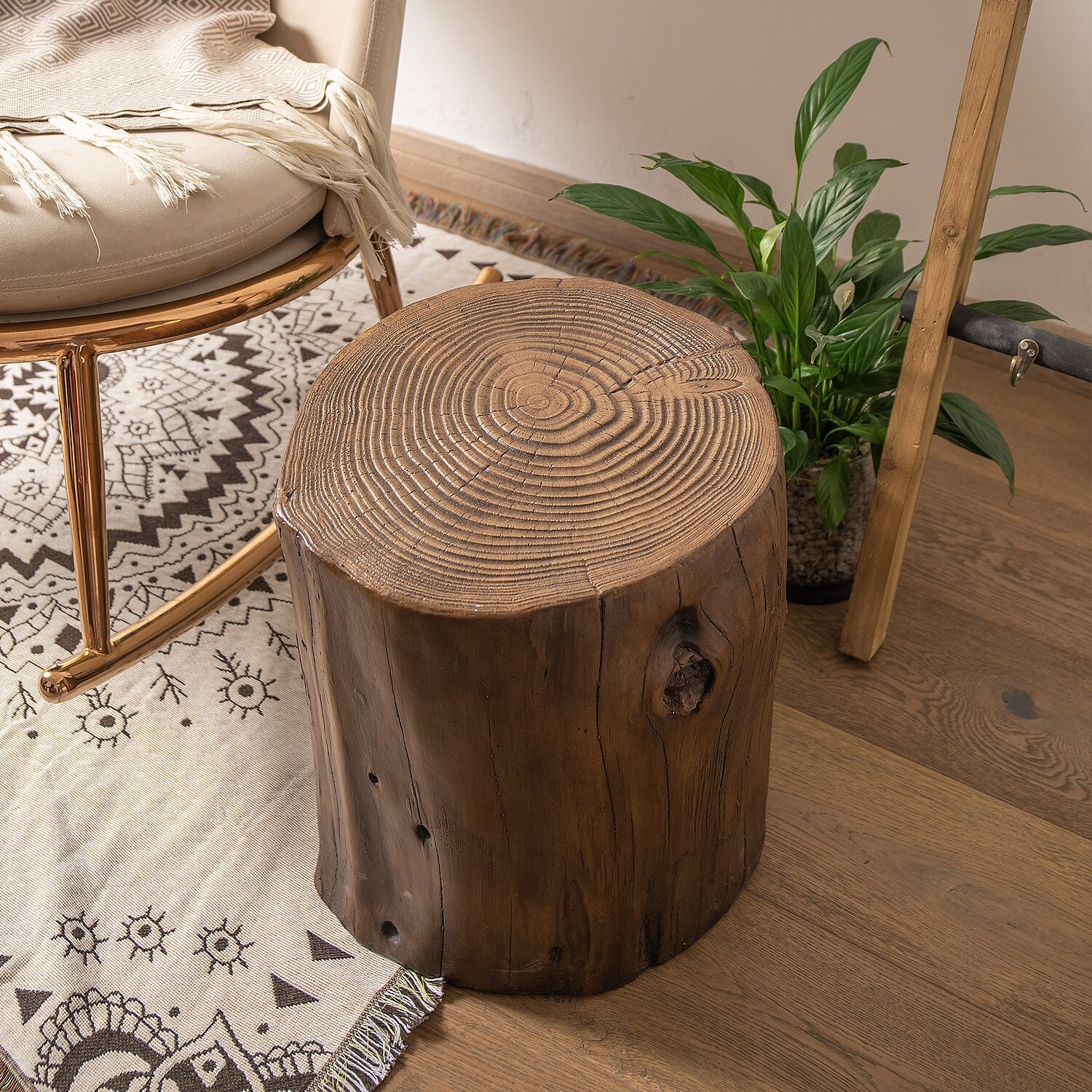 Outdoor wood stool store