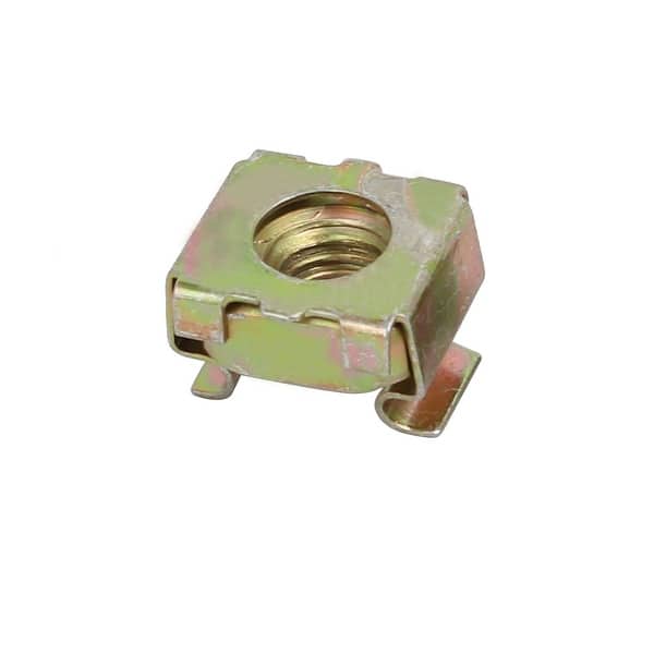15pcs M6 65Mn Spring Steel Captive Cage Nut for Server Shelf Cabinet ...