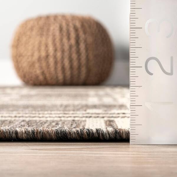 Nuloom Frontier Greek Trellis Indoor/Outdoor Area Rug - Bed Bath ...
