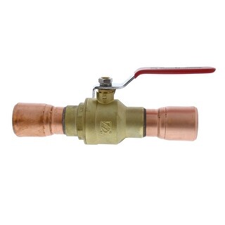 Jones Stephens B67254 1-1/2" Full Port Metal Ball Valve with CPVC ...