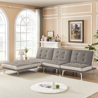 Modular Sectional Sofa Convertible Sofa Bed Fabric Accent Sofa ...