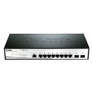 D-Link 10-port Gigabit Smart Ethernet Switch 10-Ports Ethernet Switch ...