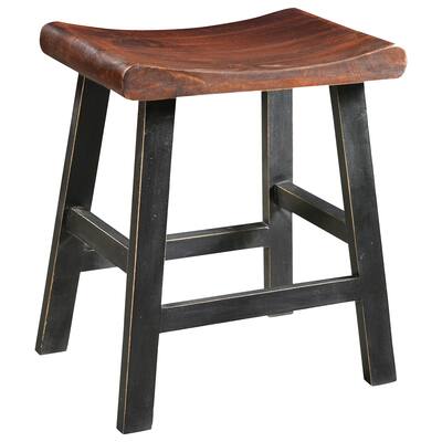 Aubrey Wood Counter Stool - Overstock - 30620951