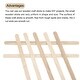 Wood Craft Sticks, 7 Inch Wooden Crafts Stick for DIY Craft, 500 Pcs ...