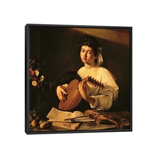 iCanvas "The Lute Player, c.1595 " by Michelangelo Merisi da Caravaggio ...