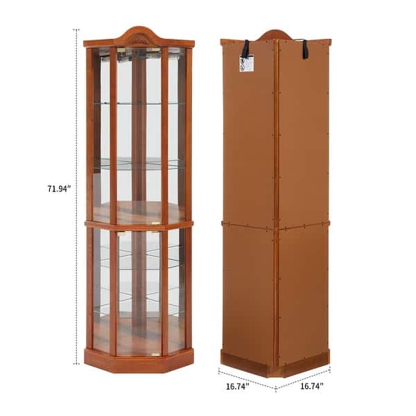 chic corner shelf unit