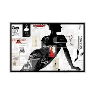 iCanvas "High Fashion I" by Amanda Pearson Framed - Bed Bath & Beyond ...