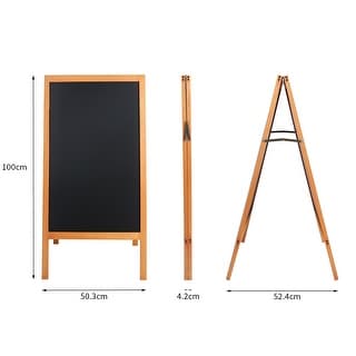 Extra Large Magnetic A-Frame Chalkboard Menu Board Sidewalk Sandwich ...