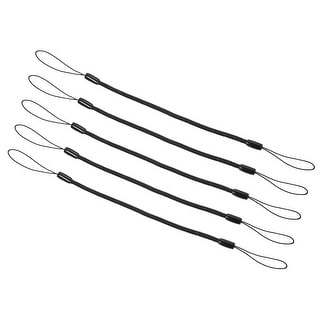 5pcs 6" Plastic Retractable Spring Coil Straps Key Holder Stylus ...