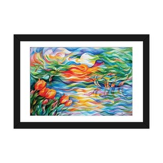 iCanvas "Sunset And Tulips" by Gerardo Segismundo - Bed Bath & Beyond ...