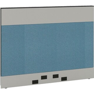 Modular Partition Base Panel with Baseline Raceway Power, 48"W x 38"H ...