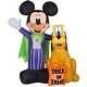 Airblown Inflatable Vampire Mickey Mouse and Pluto - Bed Bath & Beyond ...
