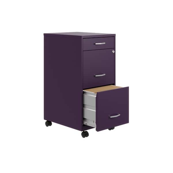 Space Solutions 18" Deep 3 Drawer Metal File Cabinet - On Sale - Bed ...