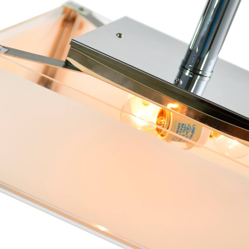 Lucie 4 Light Drum Shade Chandelier With Chrome Finish - Bed Bath ...