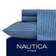 Nautica Printed Soft & Cozy Deep Pocket Sheet Set - Bed Bath & Beyond ...