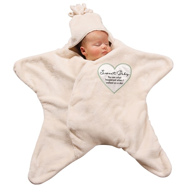 Sweet Baby Wished Upon A Star Snuggle Star Swaddle - 11.500 x 9.000 x 2 ...