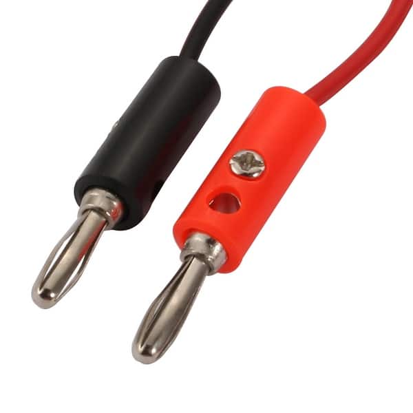 4 Pairs Alligator to Banana Connector Cable Jumper Wire Test Leads 1m ...