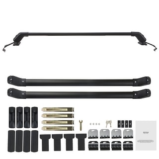Universal Roof Rack Cross Bars, Aluminum Roof Rack Crossbars, for SUVs ...