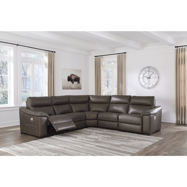 Commix Down Filled Overstuffed Velvet 7-Piece Sectional Sofa - On Sale ...