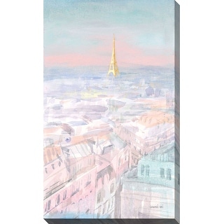 "Pastel Paris VI" by Danhui Nai Print on Canvas - Bed Bath & Beyond ...