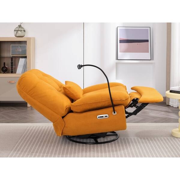 Power Recliner Swivel Recliners with Bluetooth Music Player Different ...