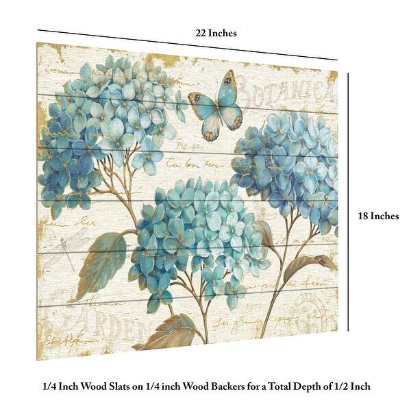 Debra Van Swearingen 'Floating Butterfly II' Wood Slat Art - Multi - Bed Bath & Beyond - 37671827